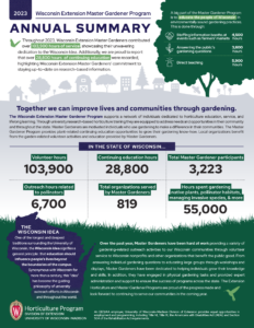 Master Gardener Program – University of Wisconsin-Extension